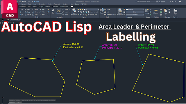 Mastering Automation A Comprehensive Guide To Perimeter And Area Labeling In Autocad Using Lisp
